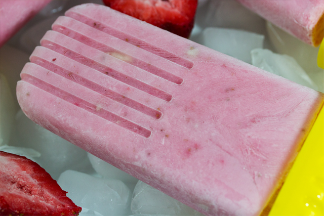 Frozen Strawberry Protein Pops Recipe - Gluten Free Homestead
