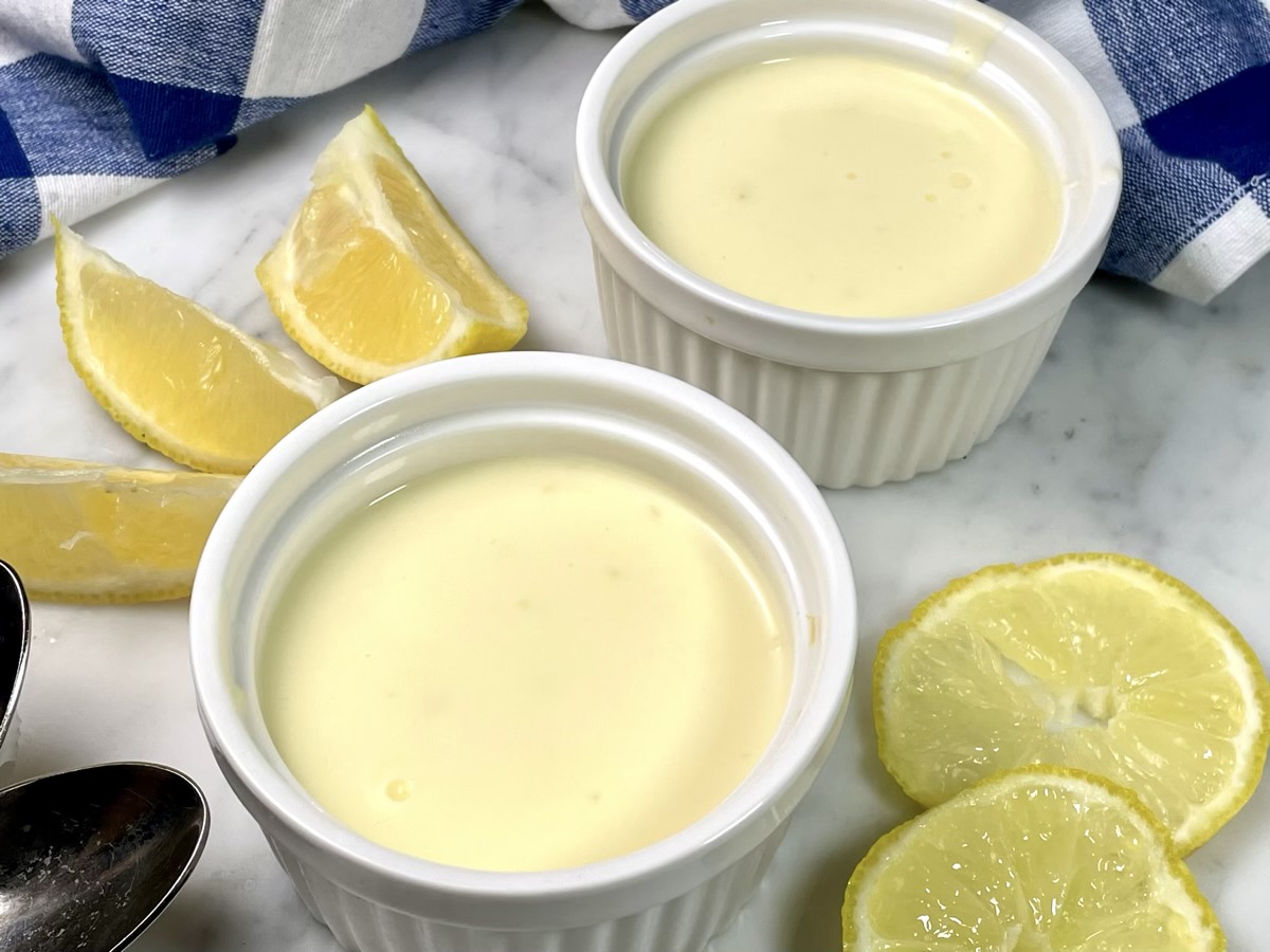 Simple Creamy Lemon Posset Recipe - Gluten Free Homestead