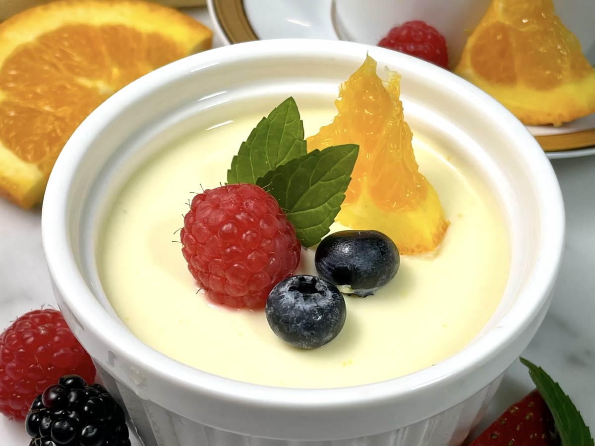 Easy Orange Posset Recipe - Gluten Free Homestead