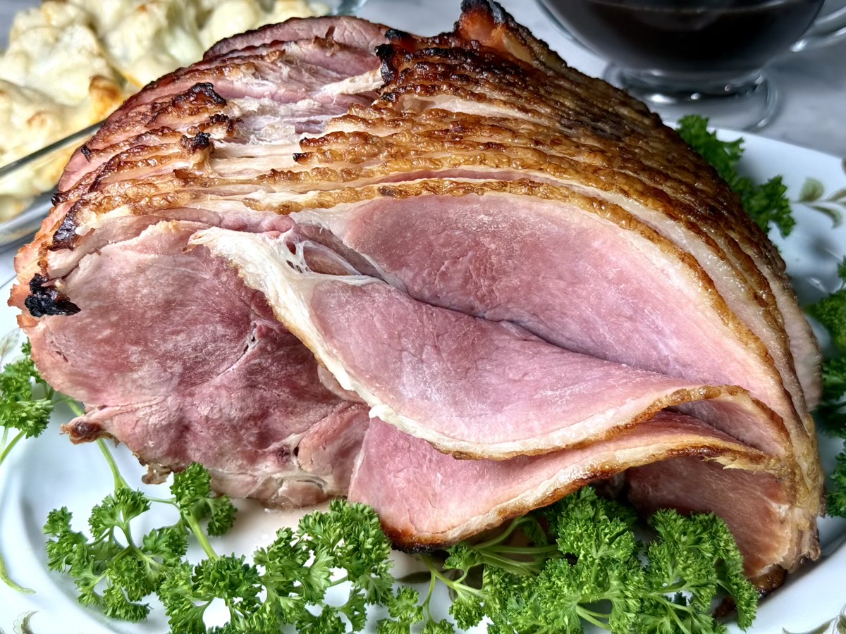 How To Bake A Bone-In Ham Recipe - Gluten Free Homestead